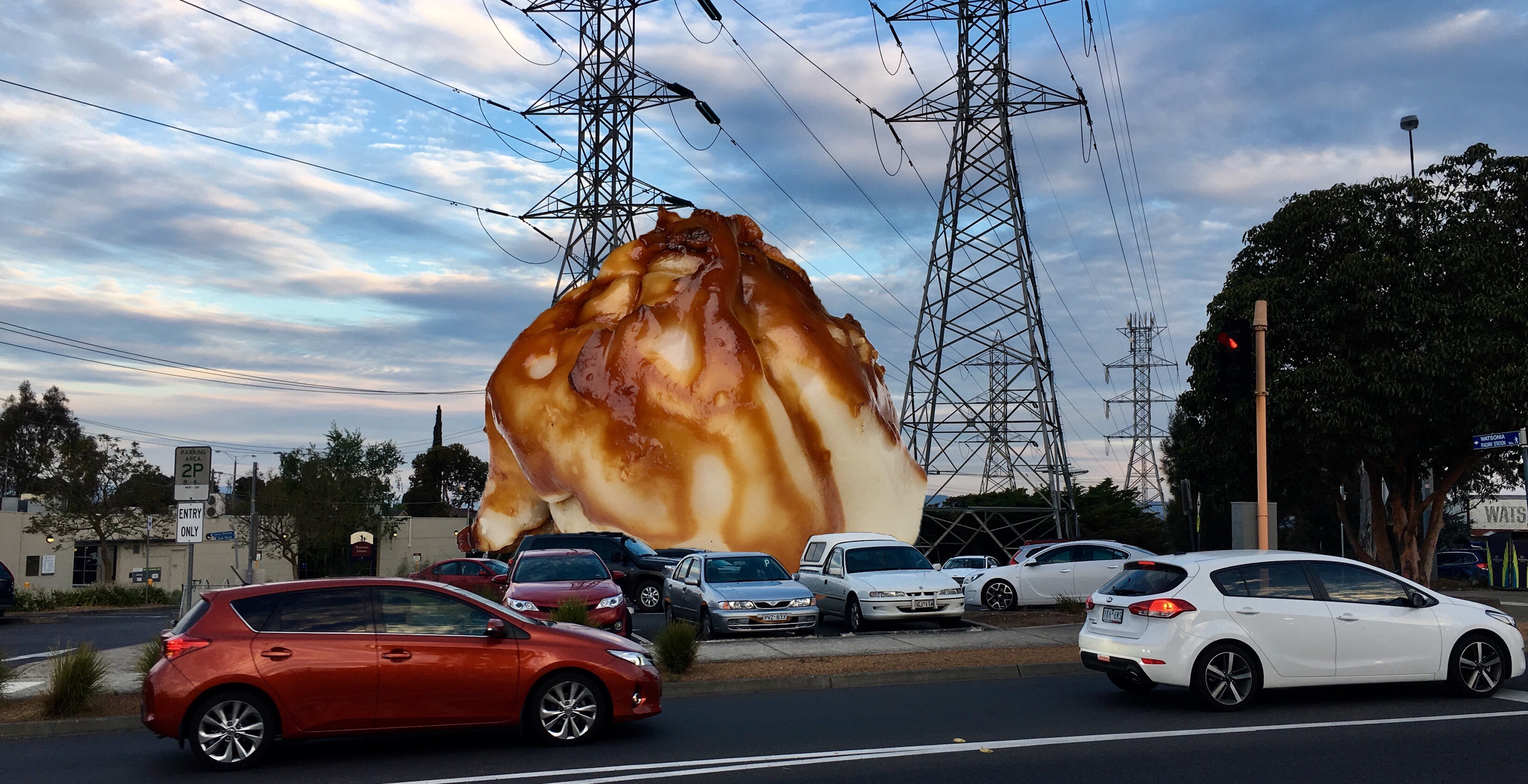 State Budget fails to support installation of giant dim sim on Watsonia ...